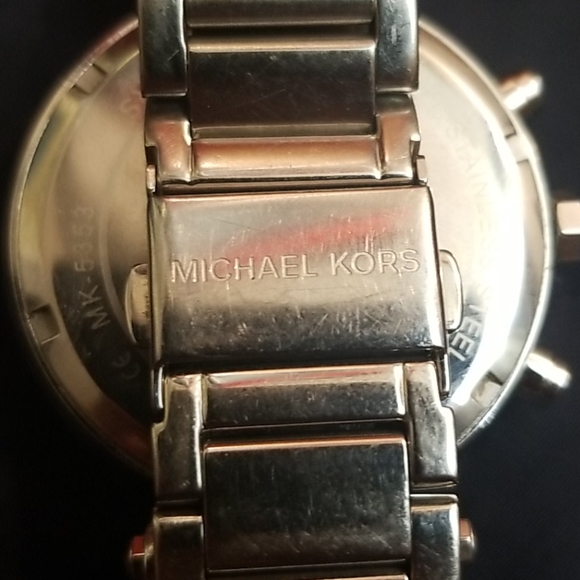 Michael Kors | Other | Micheal Kors Mk5353 Ladies Silver Watch | Poshmark